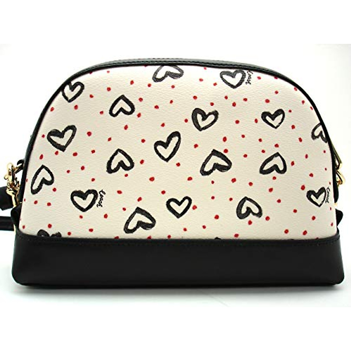 Coach Leather Dome Crossbody Handbag