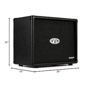EVH 5150III 1 x 12-inch 30-watt Extension Cabinet - Black