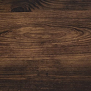 Nathan James Stella Round Modern Nesting Coffee Set of 2, Stacking Living Room Accent Tables with an Industrial Wood Finish and Powder Coated Metal Frame, Warm Nutmeg/Matte Black