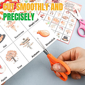 12 Packs Kids Scissors, Scissors for School, Safety Scissors, Blunt Tip Scissors, 5 Inch School Student Blunt Tip Kids Craft Scissors, Safety Comfort Grip for Children Cutting Paper