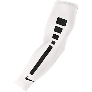 Men's Nike Pro Elite Sleeves White/Black Size Small/Medium