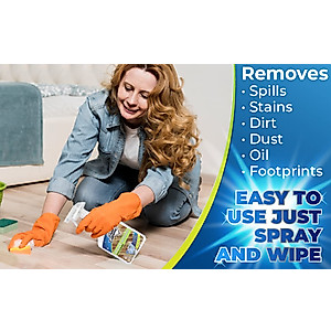 Black Diamond Stoneworks Carpet & Upholstery Cleaner: This Fast Acting Deep Cleaning Spot & Stain Remover Spray Also Works Great on Rugs, Couches and Car Seats. (1-gallon and 1-quart)