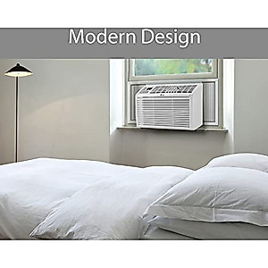 LG 6,000 BTU Window Conditioner, Cools 250 Sq.Ft. (10' x 25' Room Size), Quiet Operation, Electronic Control with Remote, 2 Cooling & Fan Speeds, 2-Way Air Deflection, Auto Restart, 115V, White