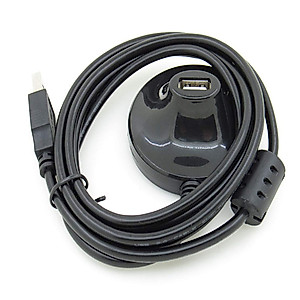 USB WiFi Adapter Extension Cable with Pedestal- Desktop Vertical Base Extension Cable Cradle USB2.0 Base Dock Holder for USB WiFi Adapter,Wireless Network Adapter,Antenna