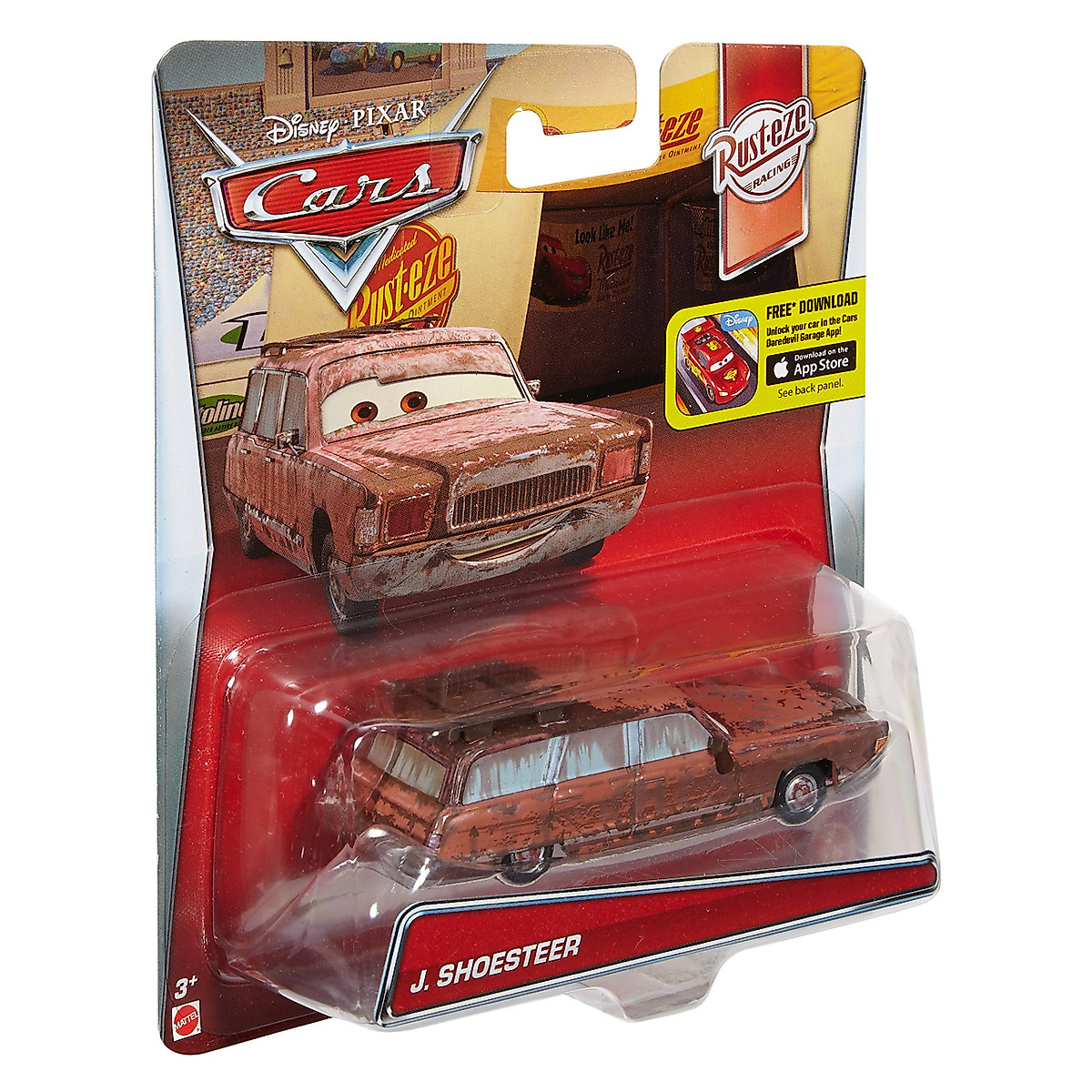 Disney Pixar Cars Diecast Rusteze Fan #3 Vehicle