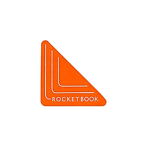 Rocketbook Beacons Smart Stickers for whiteboards, Triangles, Orange, 2.5"h, 4/Pack