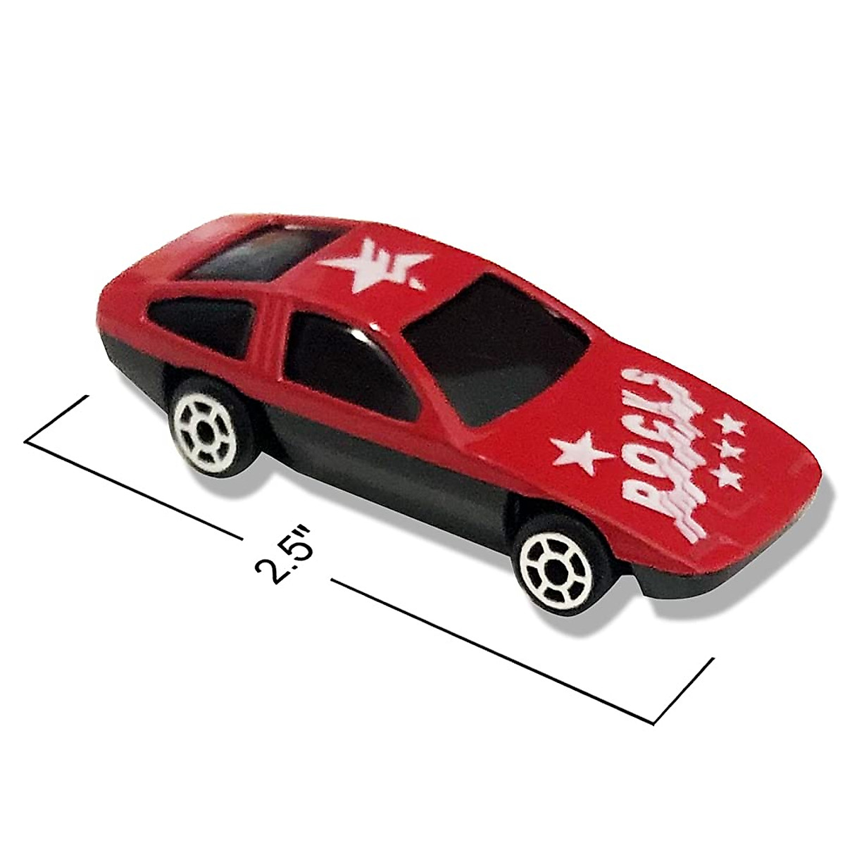 ArtCreativity Diecast Car and Motorcycle Toys, Set of 25, Cool Motorbike and Car Toys for Kids in Window Box, Fun Pretend Play Toys for Boys and Girls, Idea, Car Party Favors