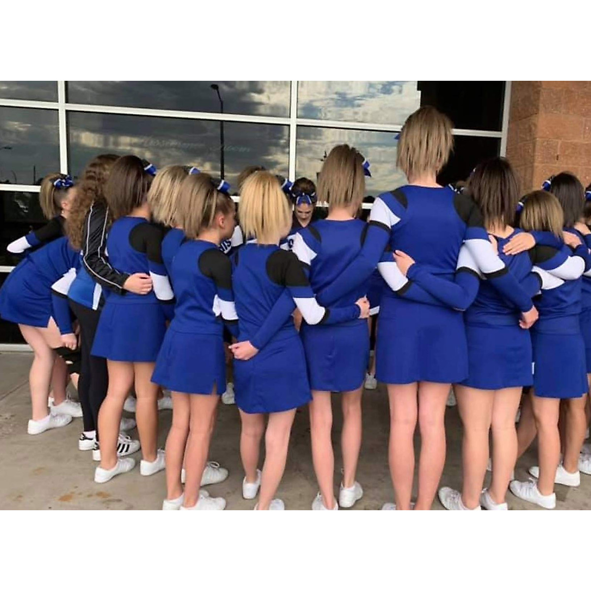 Girly Curls Cheerleader 11" straight Ponytail Hairpiece for Girls and Teens (California)