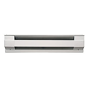 Cadet F Series 30" Electric Baseboard Heater (Model: 2F500-1W Part: 05530), 1710 BTU, 120 Volt, 500 Watt, White