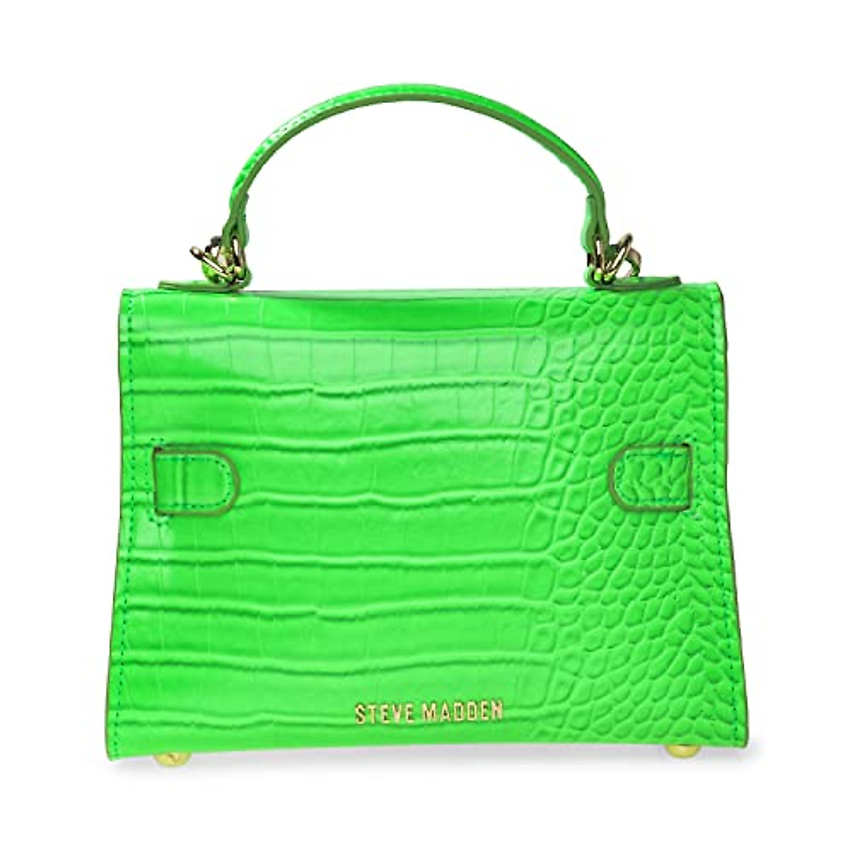 Steve Madden Steve Mdden DIGNIFY Croco Top Handle Bag, Lime