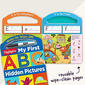 Highlights for Children Summer Learning Pack Getting Ready for Preschool - Reading and Writing, Cutting and Pasting, ABCs