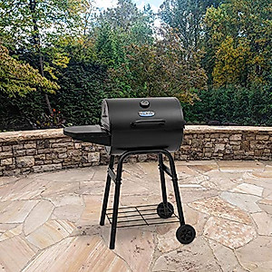 King-Griller Gambler Barrel Style Charcoal Grill