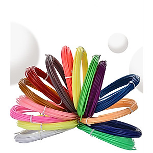 Fielect 3D Pen Filament Refills 1.75mm PLA Filament Refills Dimensional Accuracy +/- 0.02mm for 3D Printer Purple 10m