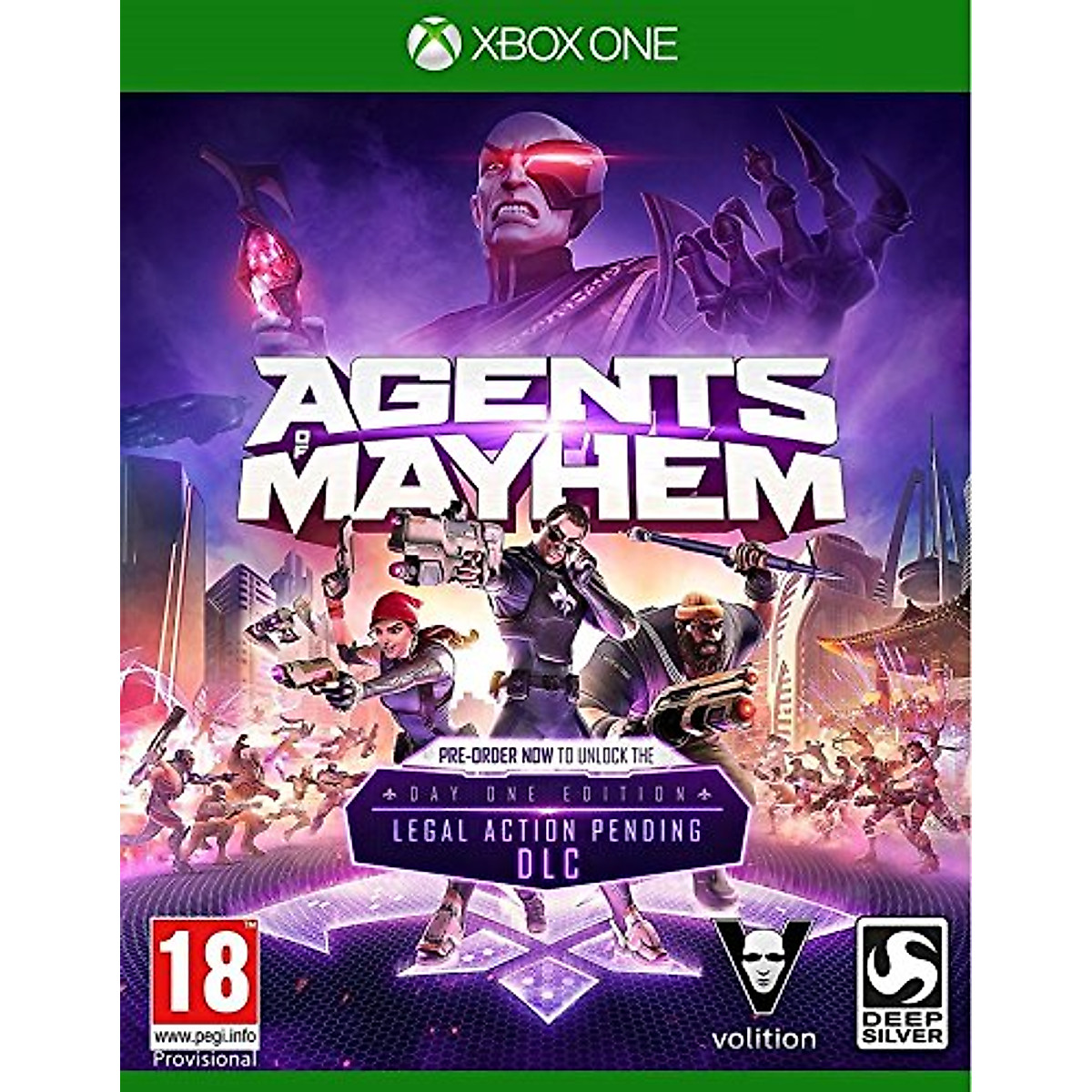 XBOX1 Agents Of Mayhem - Day One Edition (+L.A.P. DLC) (EU)