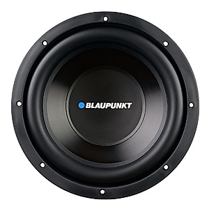 BLAUPUNKT 10" Single Voice Coil Subwoofer with 600W Power (GBW101) 1-PC Only, Black