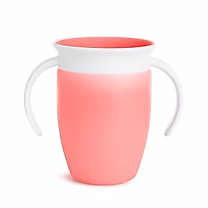 Munchkin Miracle 360 Trainer Cup, 7 Ounce 1-Pack - Pink by Munchkin