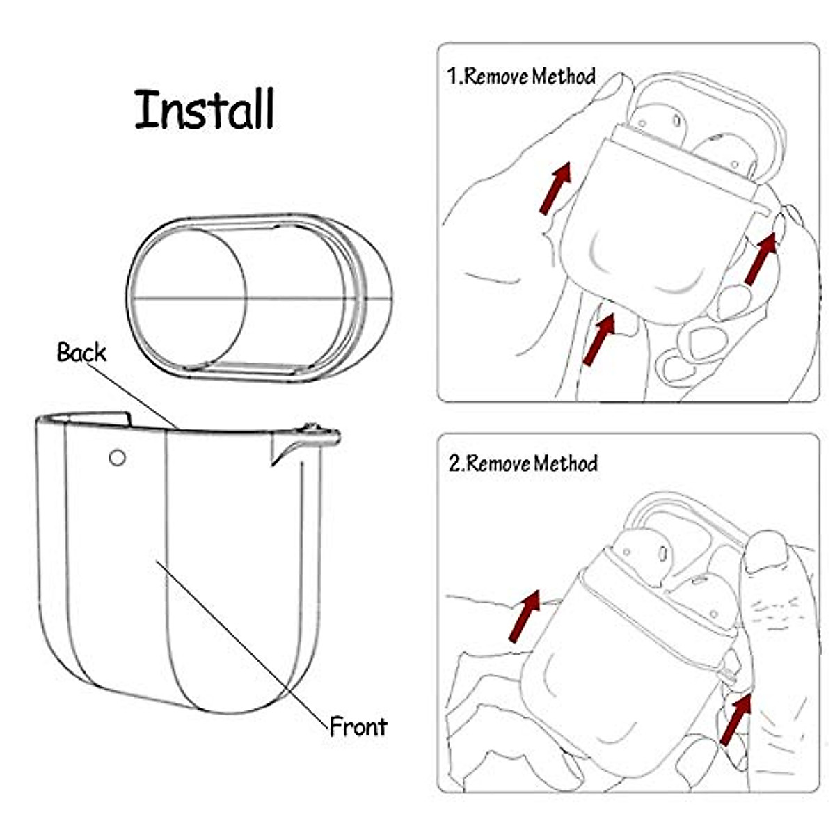 Anime for Air-Pods Pro Case Soft Cute Skin Shockproof Protective Case Cover for Air-Pods Pro Accessories