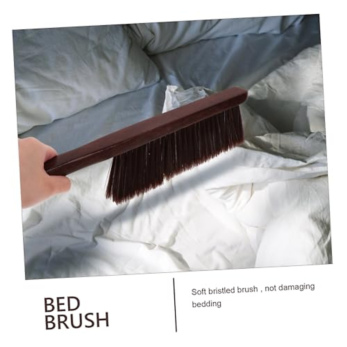 Bed Brush Brushes Broom Cleaning Brush Sofa Dust Brush Dusting Brush Clothes Brush Sand Brush for Beach Brush for Cleaning Car Brush Bench Brush Upholstery Brush Hand Brush Wood VILLFUL