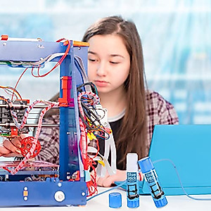 Outus 3D Printer Glue Sticks PVP Solid Glue Sticks for 3D Printer Hot Bed Removing Printing Models(6 Pieces)