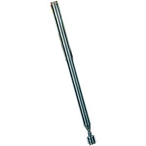 Hillman 542007 Telescoping Pick-Up Magnet, Extends 25", Liftsup To 1.3 Lbs,White