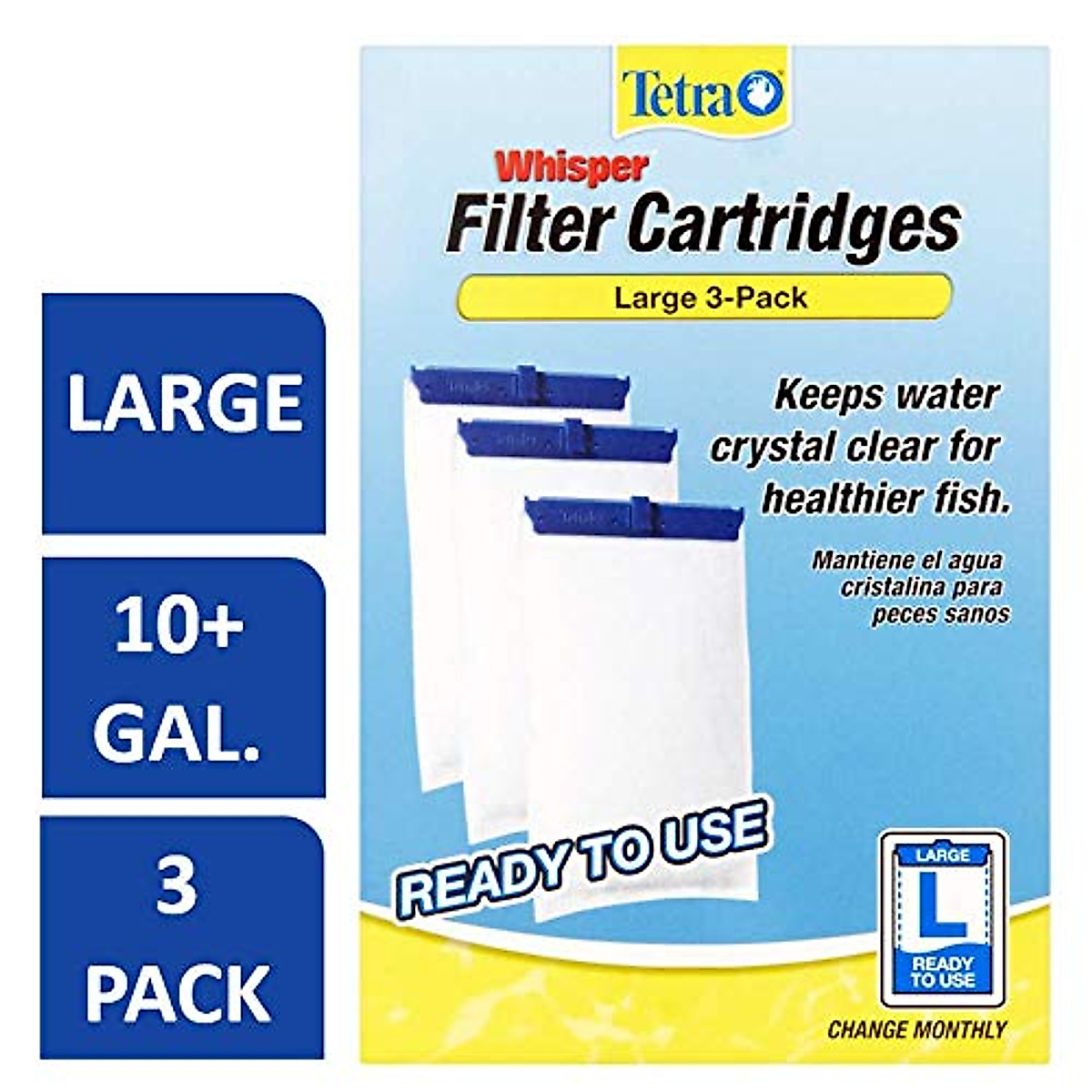 Tetra Whisper Large Aquarium Filter Cartridge 3pk