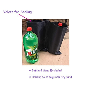 TESSLOVE Industrial Grade Weight Bags, Sand Bags Leg Weights for Pop up Canopy Tent, Patio Umbrella, Outdoor Furniture(Bags Only, Sand Excluded)