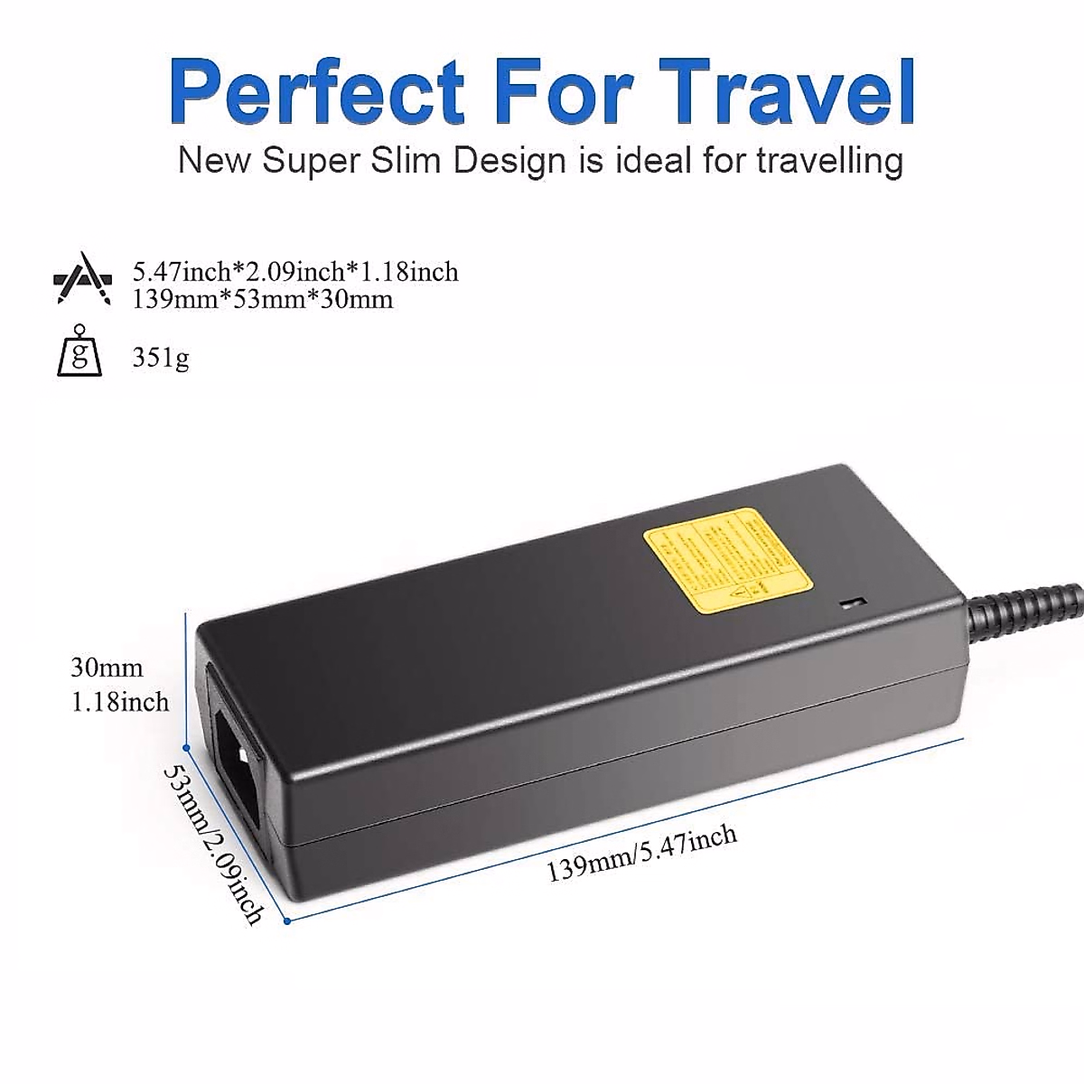 KFD 12V 7.5A 90W AC DC Adapter Charger Replacement for Philips Respironics DreamStation CPAP BiPAP Machines 267P 467P 560 560P 567P 660P 667P 760 760P 767P Power Supply Cord Cable US Plug PSU