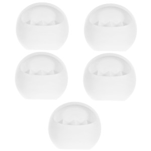 STOBAZA 5pcs Box Wall-Mounted Storage Box Floating Remote Holder Phone Holders Phone Holder Stand Wall Mount Phone Bracket Charger Holder Cabinet Office White Pp