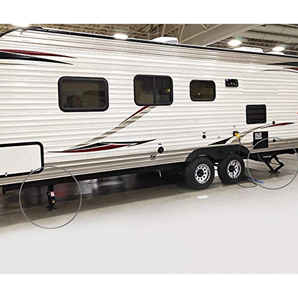 Wheelpal 24" 7500lbs Heavy Duty RV Stabilizing Leveling Scissor Jack (1PCS)