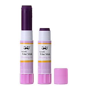 Mr. Pen- Disappearing Purple Glue Sticks, 8 Pack, Washable, Glue Sticks, School Glue Sticks, Glue Sticks for Kids, Purple Glue Sticks, School Glue, Kids Glue Sticks, Scrapbooking Glue, Craft Sticks