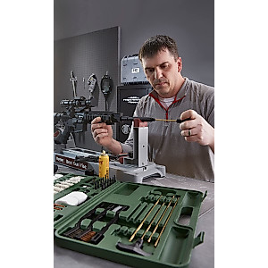 Guide Gear Gun Cleaning Kit Supplies Universal - 62 Pieces - Rifle, Pistol, Handgun, Shotgun, and Muzzleloaders