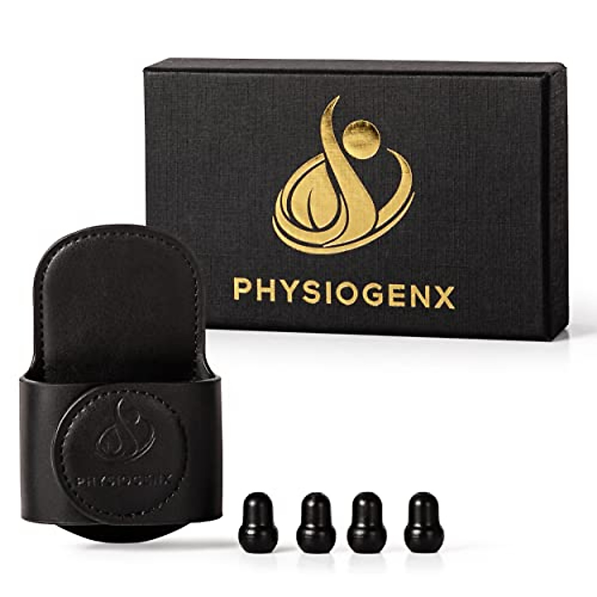 Stethoscope Holder Hip Clip With Upgraded Secure Magnetic Closure - Our Hygienic Stethoscope Clip is Designed to Hold All Brands & Styles - Includes Replacement Stethoscope Ear Tips (Black)