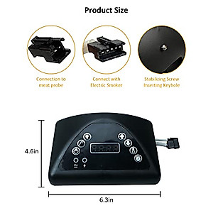 Digital Control Panel Replacement Fit for Masterbuilt Electric Smoker, Compatible with Masterbuilt MB20042218, MB20072418, MB20072618, Part Number 9907190002