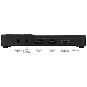 ClearClick HD Video Capture Box Ultimate - Capture and Stream Video from HDMI, RCA, VHS, VCR, DVD, Camcorders, Hi8