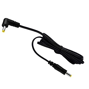 UpBright DC Power Cord Cable Compatible with JVC AA-P30U AA-V11U AA-V15 AA-V15U AA-V11EG AA-V15EG AA-V16U GR-DVA1 GR-SXM527 AA-V20U GR-DVF10U AA-V68U AA-V40U AA-V90U AA-V100 AA-V35U AA-V33U Camcorder