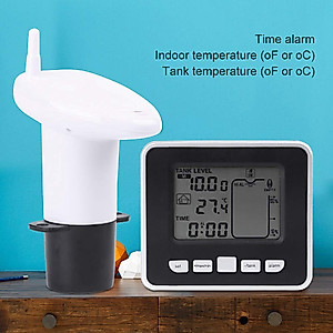 Ultrasonic Liquid Depth Level Meter Water Level Temperature Sensor