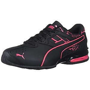 PUMA Womens Tazon 6 Cross Trainer, PUMA Womens Black-Nrgy Rose, 9
