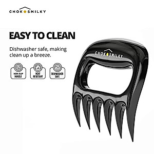 ChokosMilky Meat Claws Shredder - Pack of 2 Durable Bear Paws for Shredding, Pulling, Cutting, Serving Meats - BBQ Essential Heat Resistant Cooking Claws