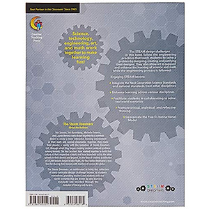 CTP STEAM Design Challenges Resource Book, 6-8 Grade Lesson Plan, 152 Pages (Creative Teaching Press 8213)