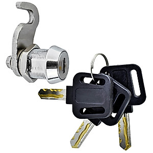 Mail Boss 7412 High Security Steel Locking Wall Mounted Mailbox-Office Comment Letter Deposit, Black Drop Box