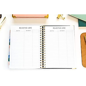 The Homeschool Planner: Beautiful and Undated with Monthly Tabs | To Do List, Goals, Meal Planning & Academic Tools | Homeschooling, Distance Learning & Family Organizer | Gold Spiral