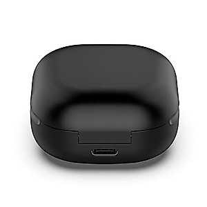 Wired Charging Case Compatible for Samsung Galaxy Buds Live, Charger Case Dock Station for Galaxy Buds Live SM-R180 (Black)