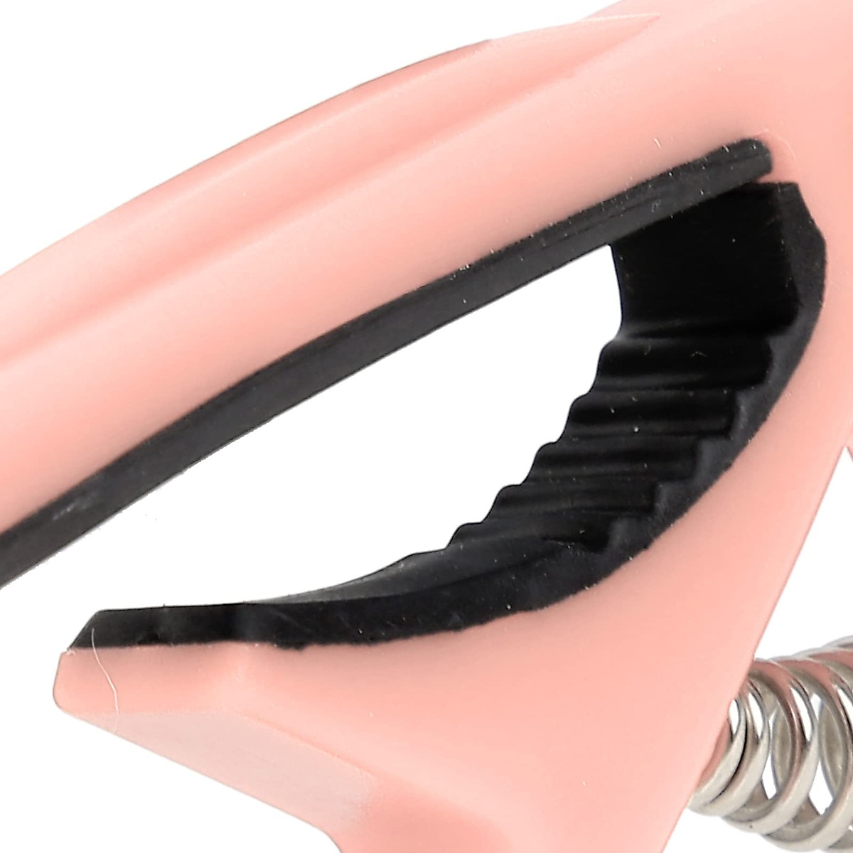 Eujgoov Guitar Capo, ABS Shell 6-String Guitar Clamp with Spring for Acoustic and Electric Guitars (Light)