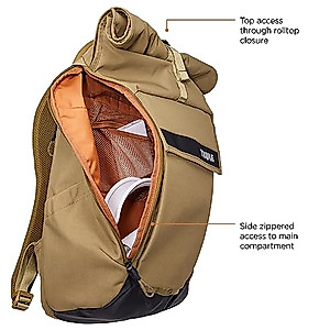 Thule Paramount 24L Backpack - Commuter Backpack with Padded Laptop Sleeve - Fits 16" laptops and 12" Tablets - Thoughtful Layout and Organization