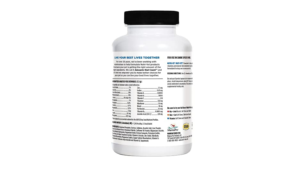 Nutri-Vet Multi-Vite Chewables for Dog Health