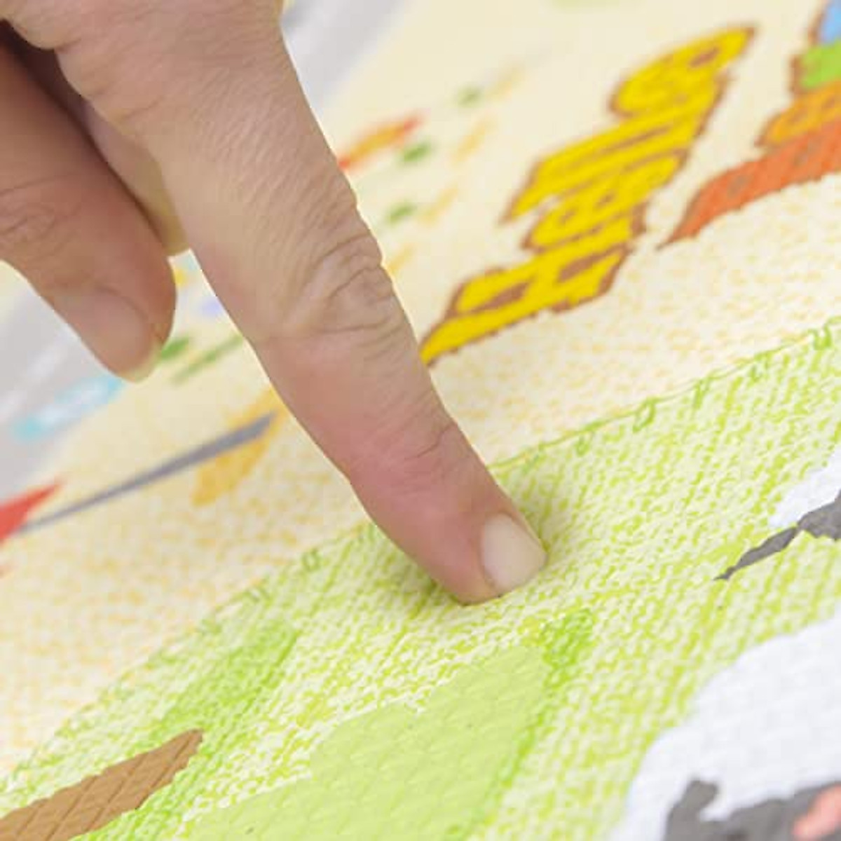 Parklon Baby Soft Play Mat (Hello Bear Smiletown, Medium)