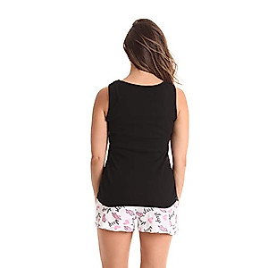 Just Love Women Sleepwear Short Sets Woman Pajamas 6322-10381-BLK-2X