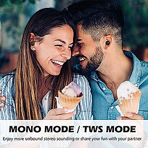 Wireless Earbuds,Super Fast Charge,Bluetooth 5.0 in-Ear Stereo Headphones with USB-C Charging Case, 30H Playtime,Built-in Mic for Clear Calls,Touch-Control,IPX7 Waterproof Resistant Design for Sports