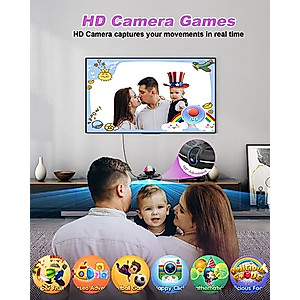 Acelufly Dance Mat, Eletrionic Dance Mat with Multiple Modes, Non-slip Dance Mat for TV with HD Camera, Musical Dance Game Mat for Girls Boys, Christmas/Birthday/Valentine's Day Gifts for Kids Adults