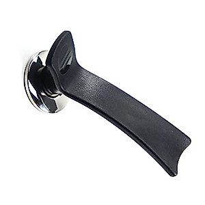 Yinpecly Bakelite Pot Lid Knobs 6.10" x 2.28" x 1.50"(D x T x H) Replacement Repair Stand Wok Lid Cover Grip Cookware Universal Kitchen Holder Pan Handle, Black 1pcs